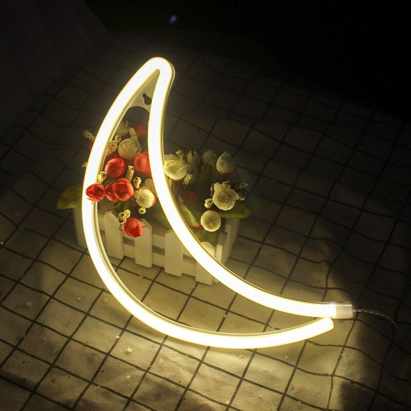 Moon Neon Sign – BAJE HOME