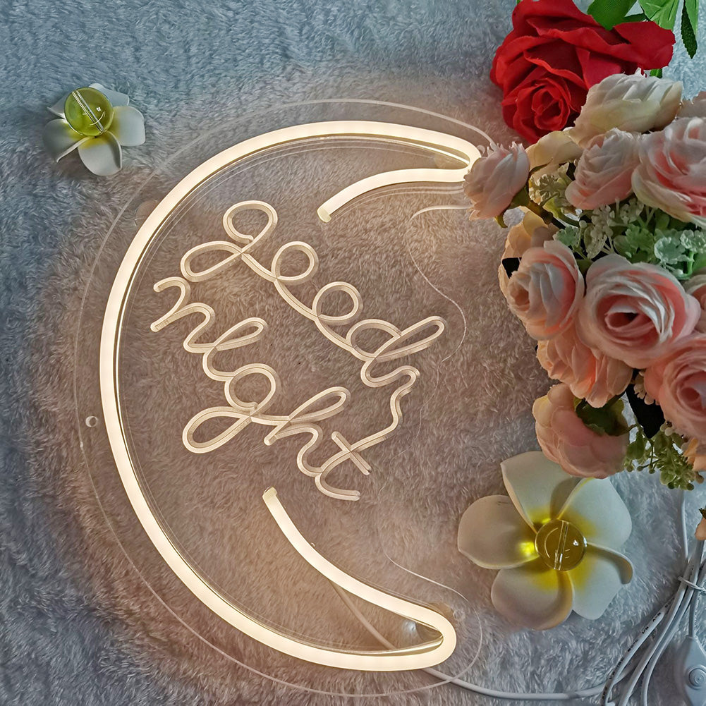 Good Night Neon Sign – BAJE HOME