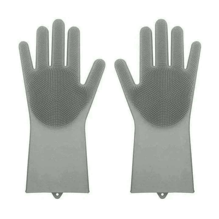 Silicone Scrubber Bristly Gloves – BAJE HOME